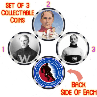 ERNEST (MOOSE) JOHNSON - HOCKEY HALL OF FAME - COLLECTABLE COIN SET | eBay