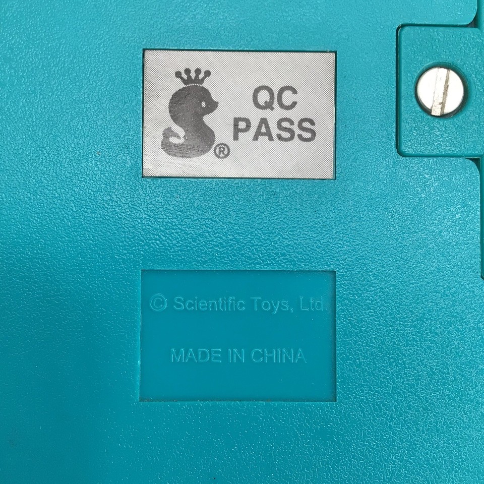 Scientific Toys Vintage 1997 Talk N Learn Kids Laptop Interactive Toy ...