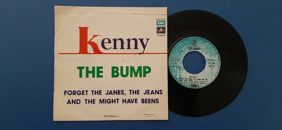 KENNY THE BUMP COLUMBIA 7"+PS ITALY UK 70'S GLAM EX/MINT | eBay