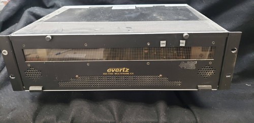 Evertz 7700FR-C MultiFrame Router with 7713 HDC, (2) 7720AD-A4, 7713HDC ...