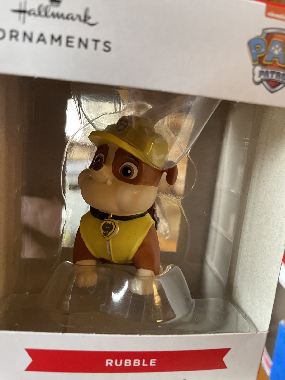 Hallmark Nickelodeon Paw Patrol Rubble Bulldog Dog Christmas Tree ...