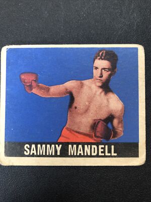 1948 Leaf Gum Sammy Mandell World Boxing Champion Fighter WBC | eBay