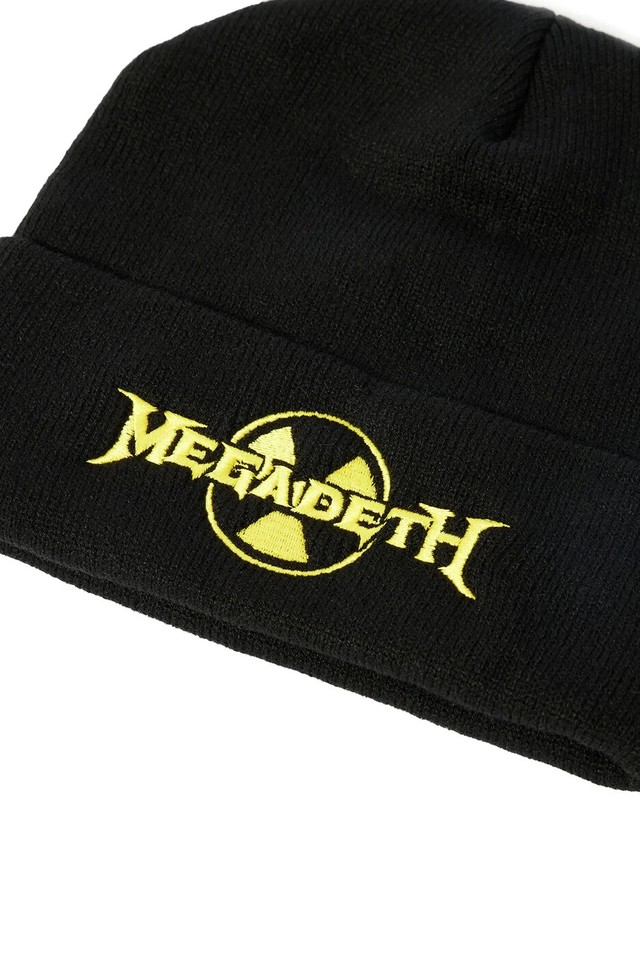 Megadeth Band Beanie Hat Black Embroidered | eBay
