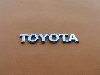 01 02 03 04 05 06 07 TOYOTA HIGHLANDER REAR EMBLEM LOGO BADGE SIGN ...