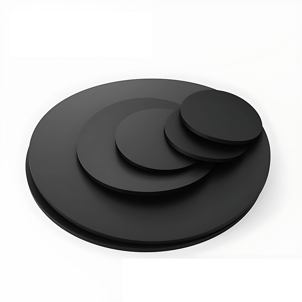 Neoprene Solid Round Rubber Pads Disc Sheet -10 Pcs -Various ...