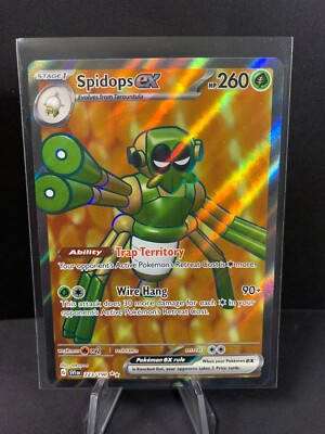 Pokémon TCG Spidops ex Scarlet & Violet Base Set 223/198 Holo Ultra ...