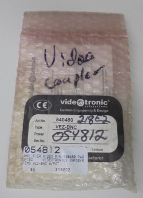 Videotronic Parsytec 540480 Video Coupler Type VEZ-BNC | eBay