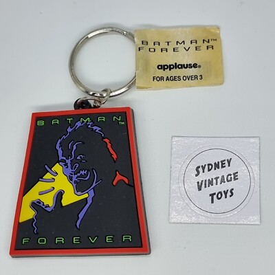 Batman Forever Applause Two Face Keyring Keychain DC Comics 1995 | eBay