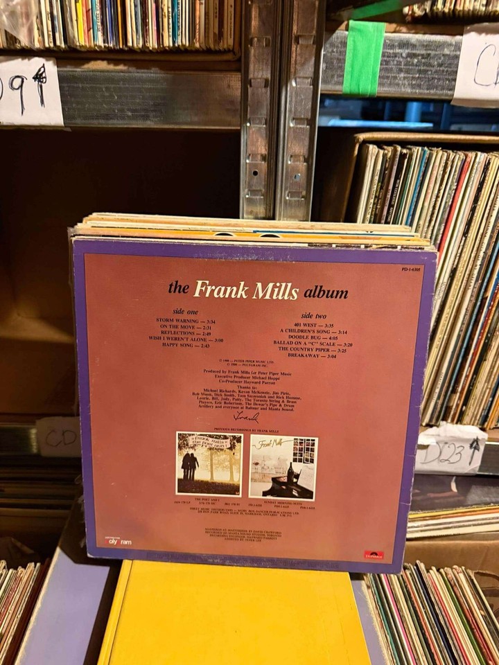 Frank Mills – The Frank Mills Album Vintage 33rpm VG+ AB81 | eBay