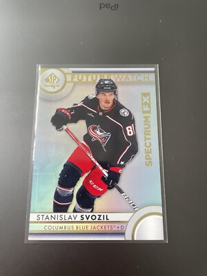 2023-24 SP Authentic Spectrum FX Stanislav Svozil #S-57 CBJ ...