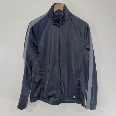 Xersion Mens Sz M Medium Gray Full Zip Track Light Jacket | eBay