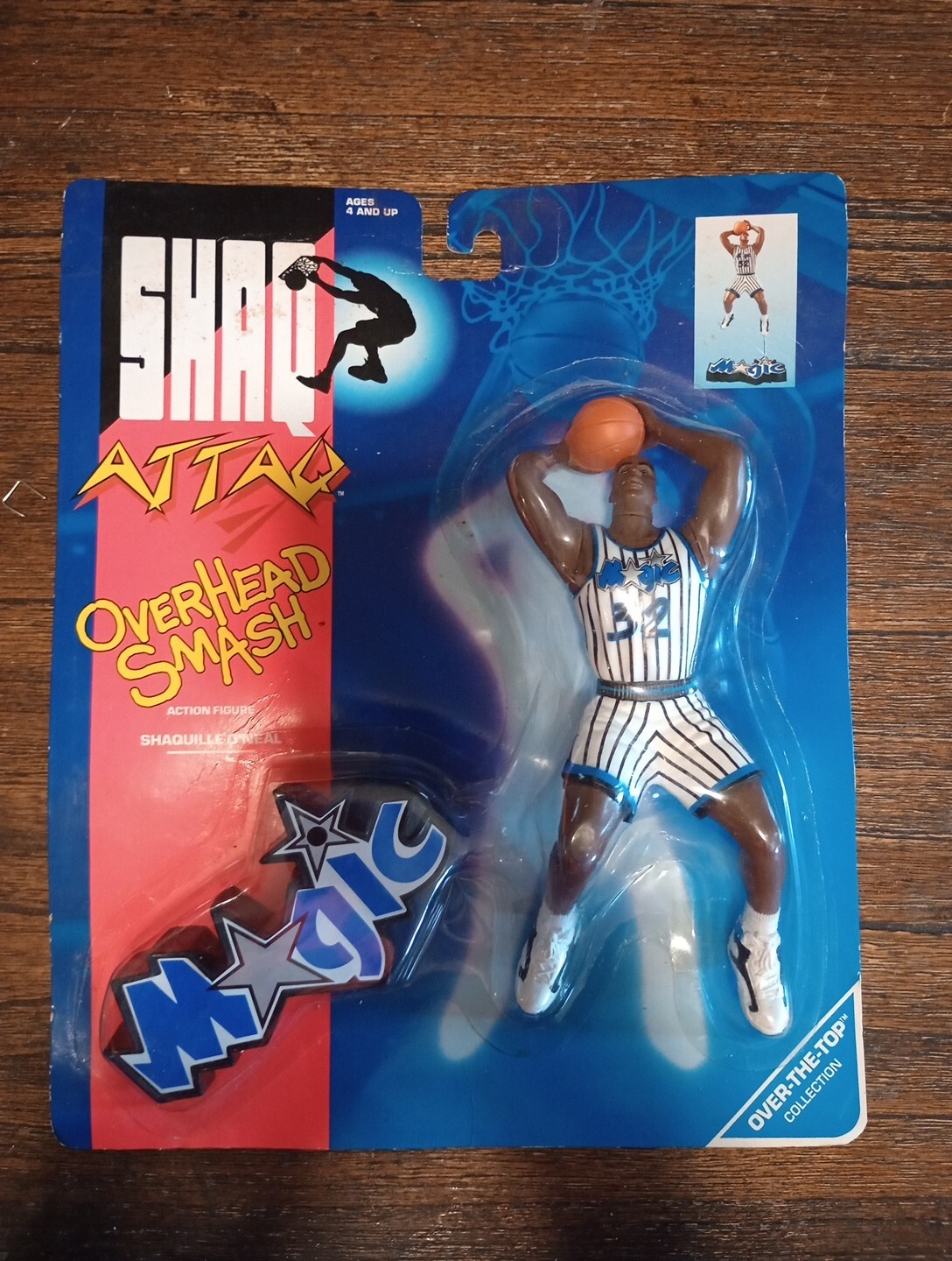 Shaquille O'Neal Shaq Attack Kenner Overhead Smash | eBay