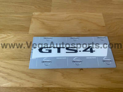 "GTS-4" Rear Decal to suit Nissan Skyline R33 GTS-4 Models 99099-22U04 ...