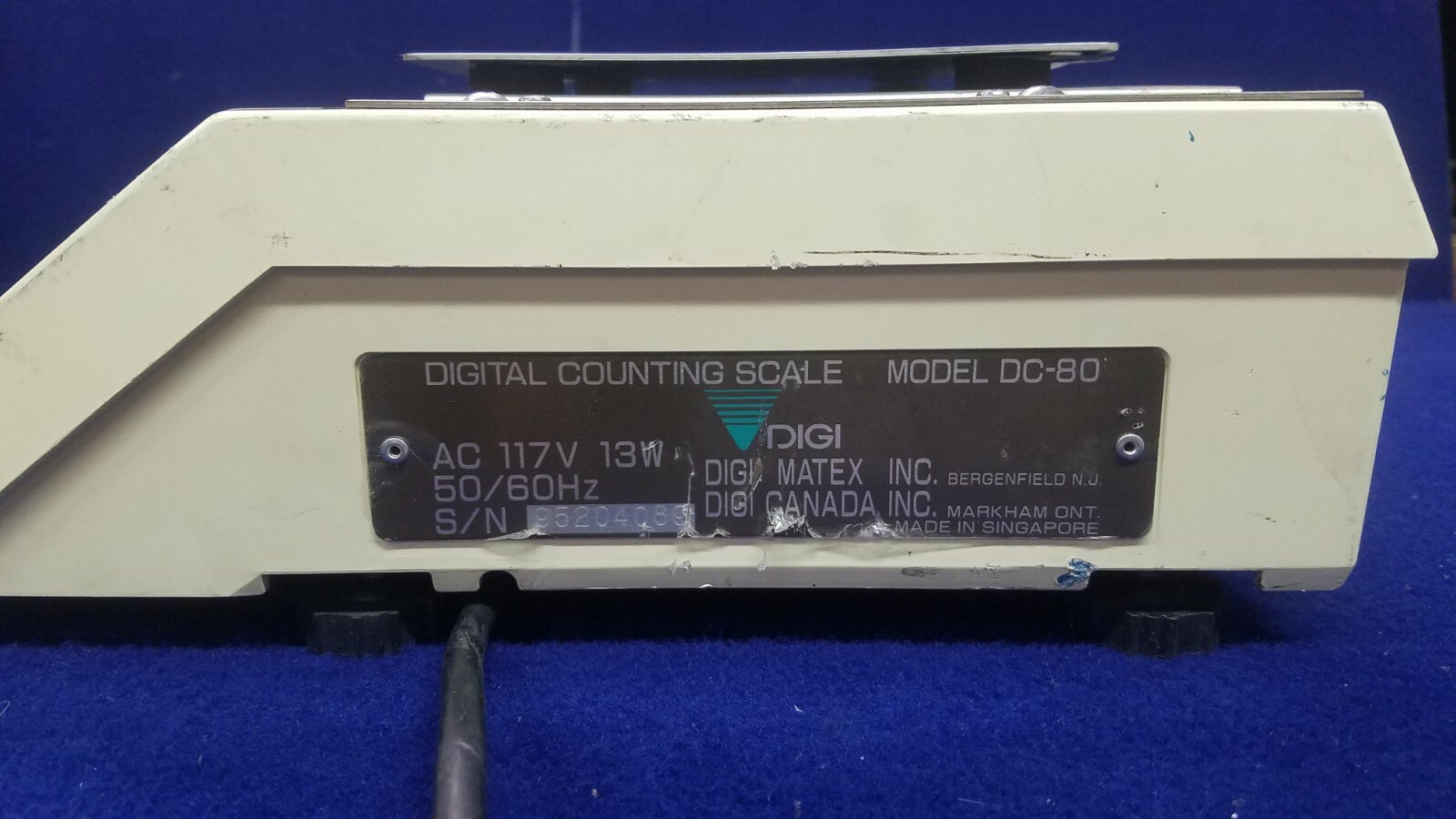 DIGI MATEX DC-80 DIGITAL COUNTING SCALE DC-80 | eBay