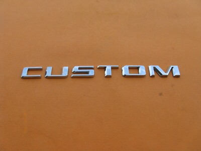 19 20 21 22 23 24 CHEVROLET SILVERADO CUSTOM REAR EMBLEM LOGO BADGE ...