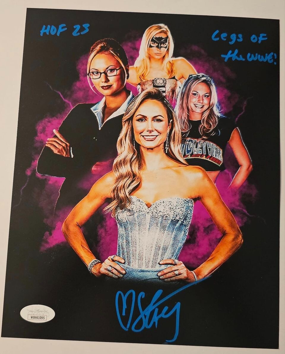 Stacy Keibler Autographed Signed Miss Hancock 8X10 Photo Autograph JSA ...