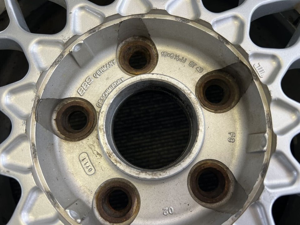 15 inch BBS Wheels 6.5J+40 5H-114.3 | Set of 4 | Aftermarket Branded