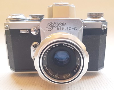 SET "EDIXA REFLEX-D, Nr. 187060 1959, cleaned+maintain | eBay