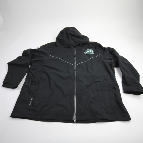 New York Jets Nike NFL On Field Storm-fit Rain Jacket Men's Black Used ...
