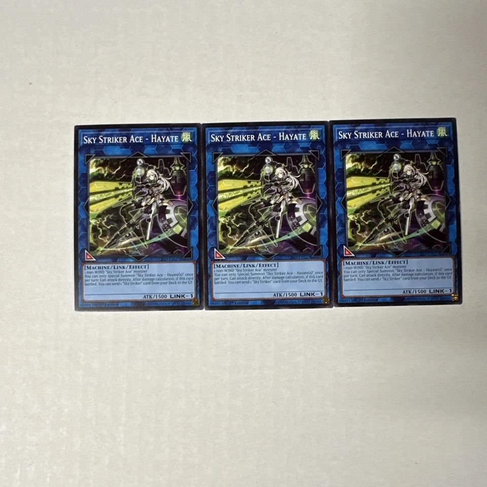 Sky Striker Ace - Hayate L26D-ENS27 Legendary Modern Decks 2026 for ...