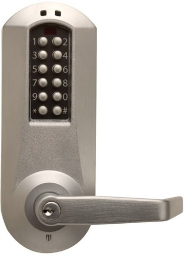 Kaba Ilco E5031 Electronic Keyed Entry Reversible Leverset - Chrome ...