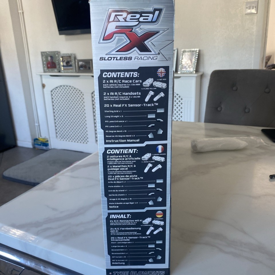 Real FX Slotless RC Car Racing - Interactive AI Racing Track plus ...