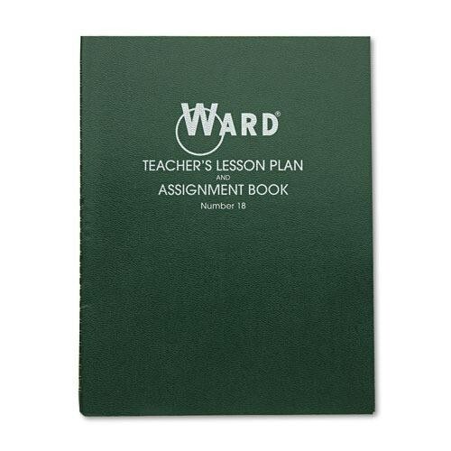 Lot of 2 Ward Teacher's Lesson Plan/Assignment Book 8 Class Periods/Day ...