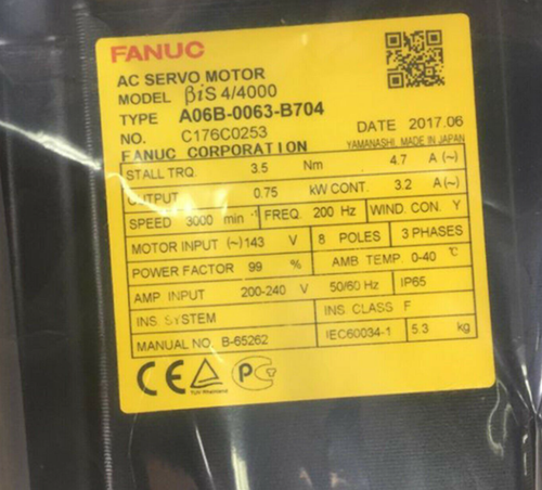New in Box FANUC A06B-0063-B704 | eBay