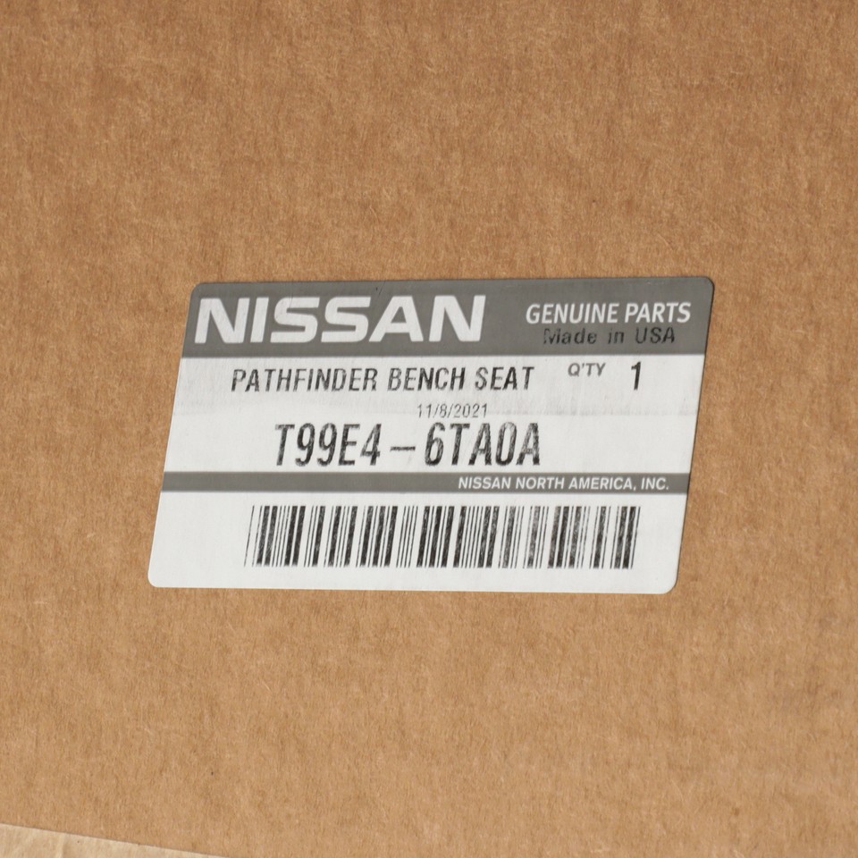 NEW OEM 2022-2025 Nissan Pathfinder All Season Floor Mats Bench T99E4 ...