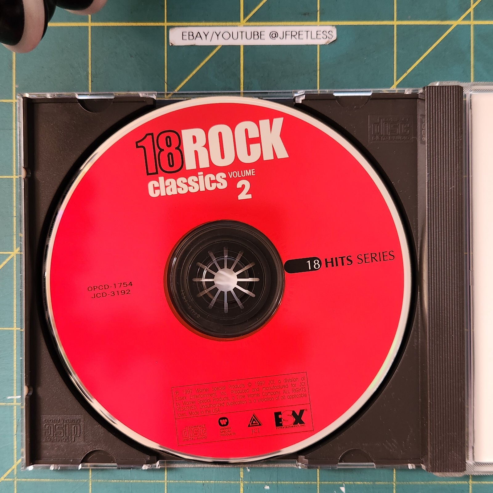Used Audio Music CD Various Compilation 18 Rock Classics Volume 2 ...