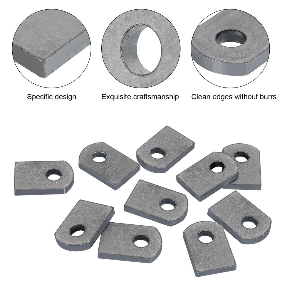 Weld on Tabs Steel Shock Basic Weld Tab Universal Weld on Tabs Flat ...