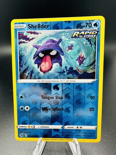 Pokemon TCG - Reverse Holo Shellder 50/264 - Fusion Strike 2021 | eBay