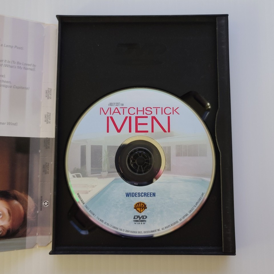 Matchstick Men (Widescreen Edition) (Snap Case) - DVD - VERY GOOD - Nic ...