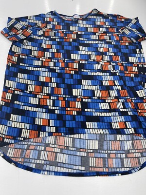 LuLaRoe Tunic Top Multicolor Geometric Pattern Size Large Lg | eBay