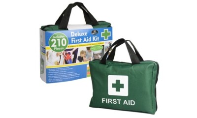 210 PIECE DELUXE FIRST AID KIT HEALTH CARAVAN BOAT JAYCO WORK SAFE ...