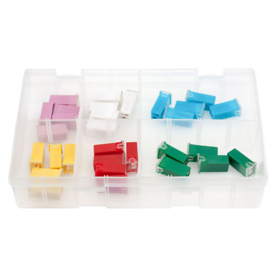 30Pcs Assorted Box of JCASE Type Fuses 20 - 60amp Fuse J Case Cartridge ...