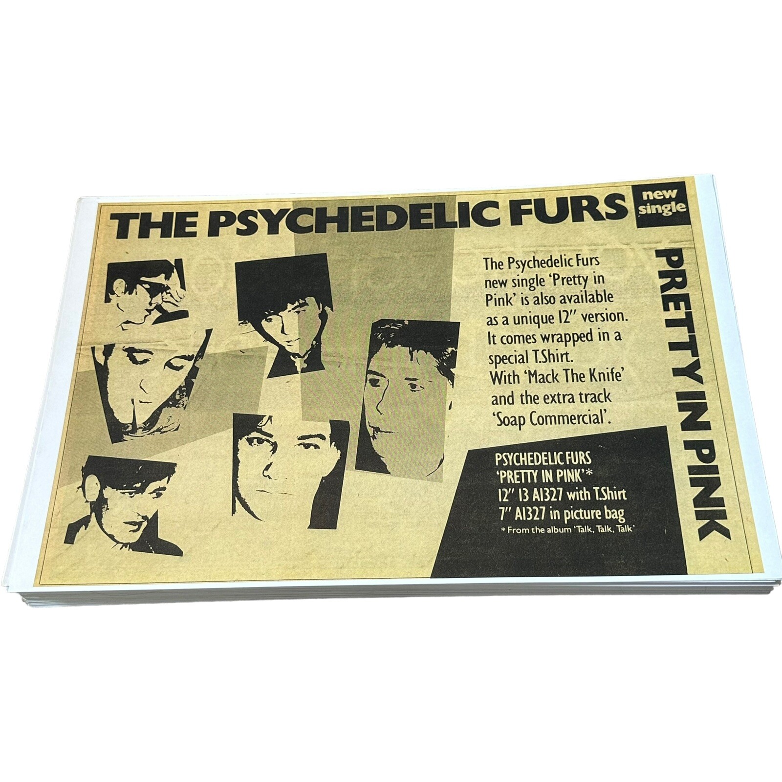 The Psychedelic Furs Poster 11 x 17 | eBay