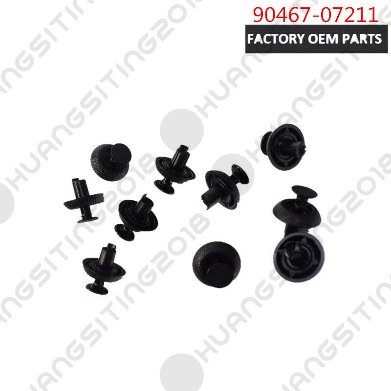 For TOYOTA LEXUS GRILLE BUMPER PUSH TYPE RETAINER CLIPS 90467-07211 1 ...