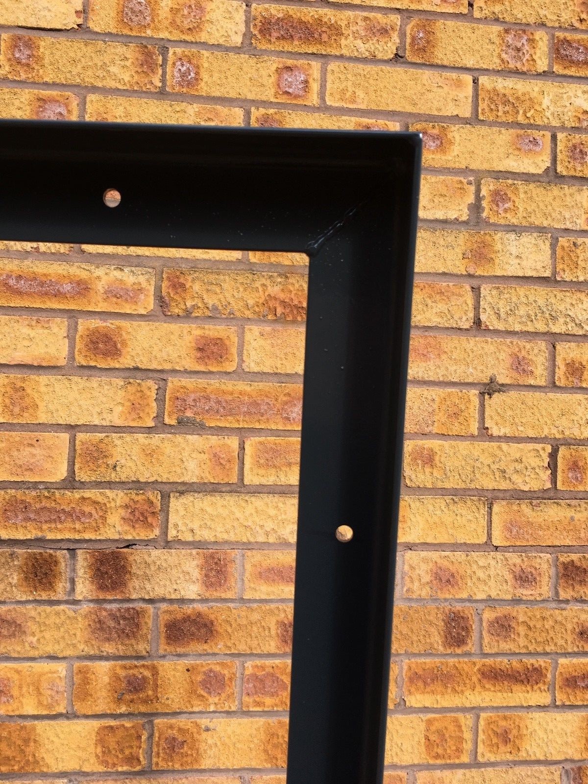 Steel Security Gate, ANGLE IRON FRAME, - 2000 x 1100mm - Powder coated ...