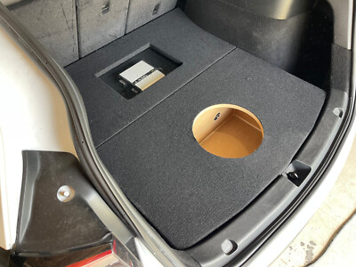ZEnclosures 1-10" Subwoofer Box and Amplifier Rack for the TESLA MODEL ...