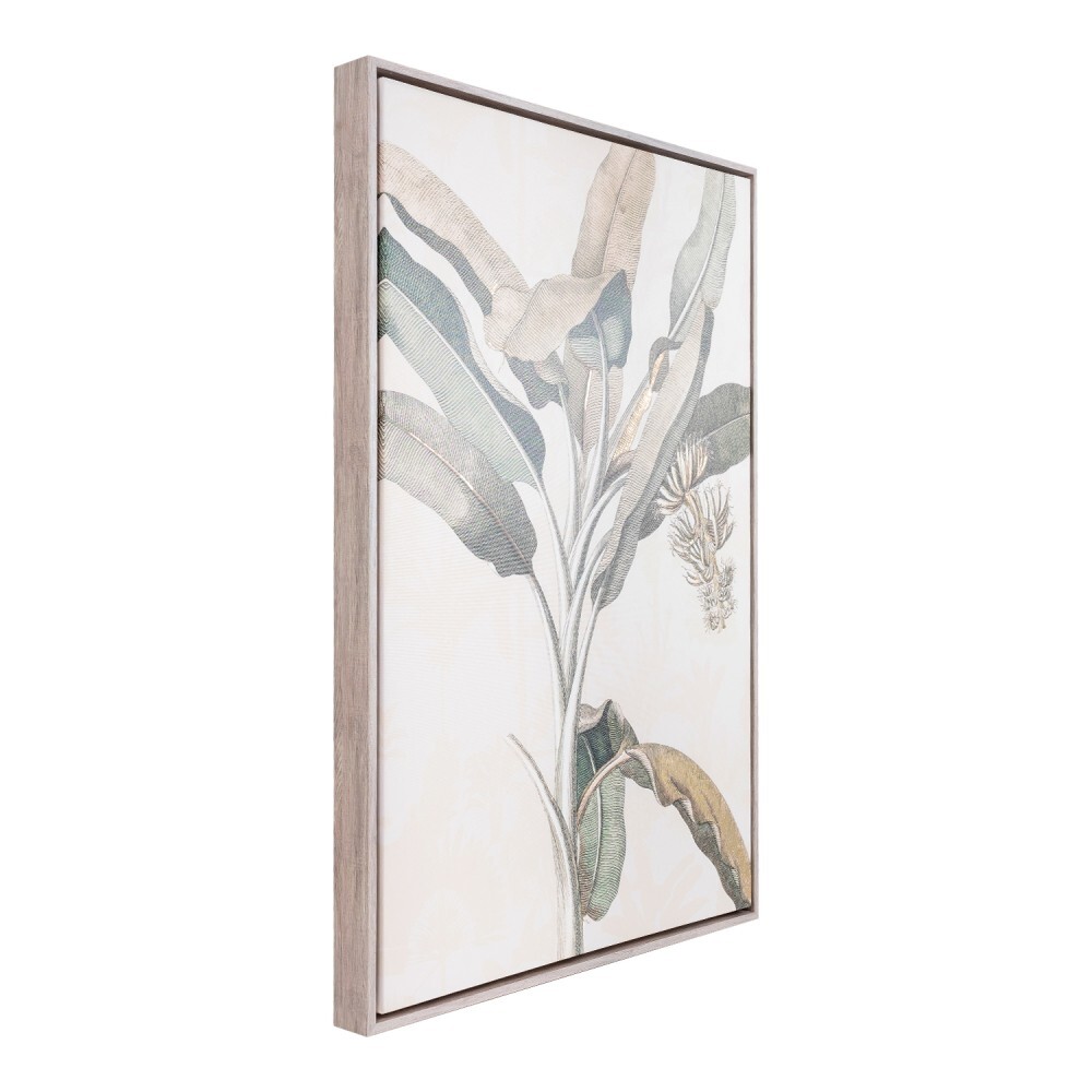 Splosh Exotic Right Palm Framed Canvas - 94x64 94x44cm | eBay