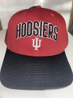 Indiana University Hat IU Cap Hoosiers Snapback USA Embroidery ...