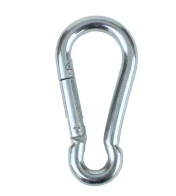 2 PK Everbilt 5/16 in. x 3-1/4 in. Zinc-Plated Rope Chain Spring Link ...