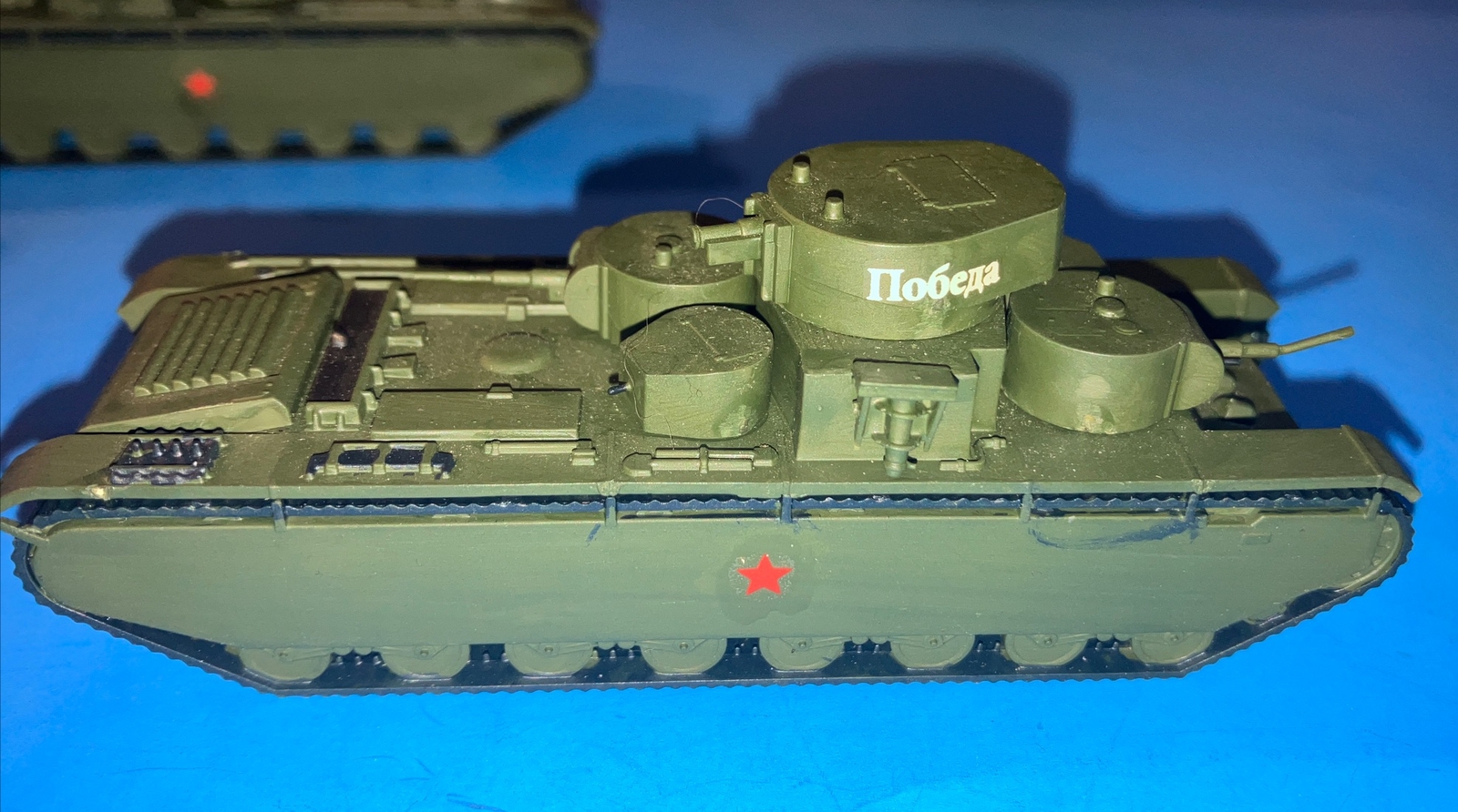 Zvezda T35 Tanks Lot of 3 Plastic | eBay