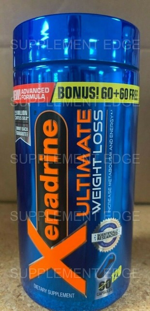 Xenadrine XEULT12000BUS Ultimate Weight Loss Dietary Supplement - 120 ...
