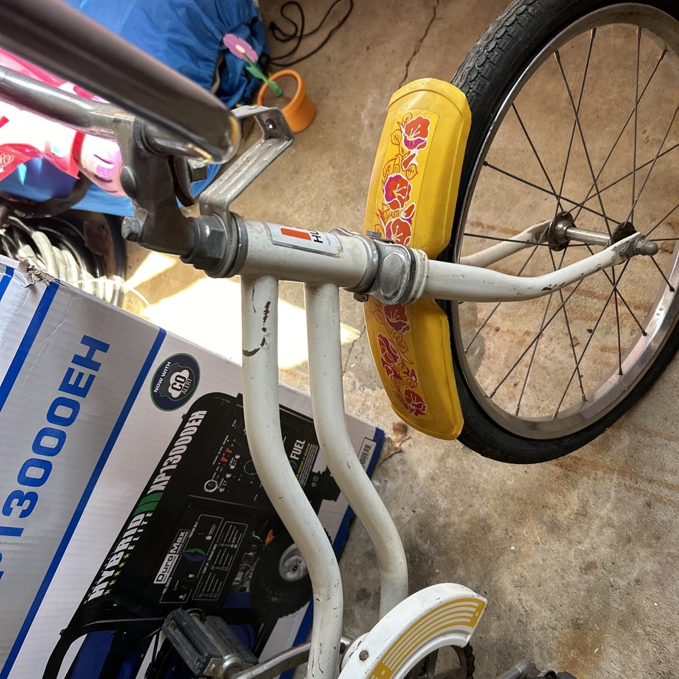 Vintage Huffy Cactus Flower Bicycle Banna Seat 70s | eBay