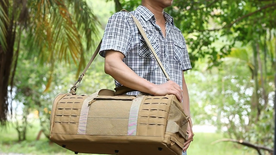 35L Large MOLLE Multi-Purpose Duffel Bag For Gym/Training/Travel | eBay