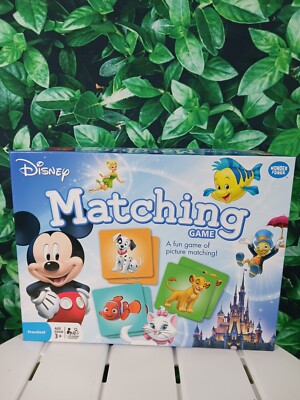 Disney Mickey and Friends Matching Game 72 Cards Preschool Age 3 ...