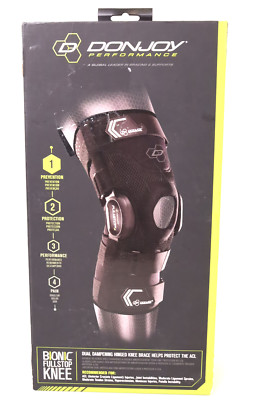 DonJoy Bionic Fullstop Knee Brace Black 888912162302| eBay