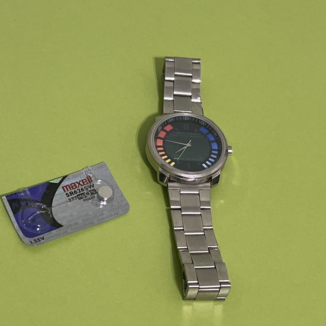 GoldenEye 007 James Bond Wristwatch N64 Watch Video Game Metal W/ Extra ...